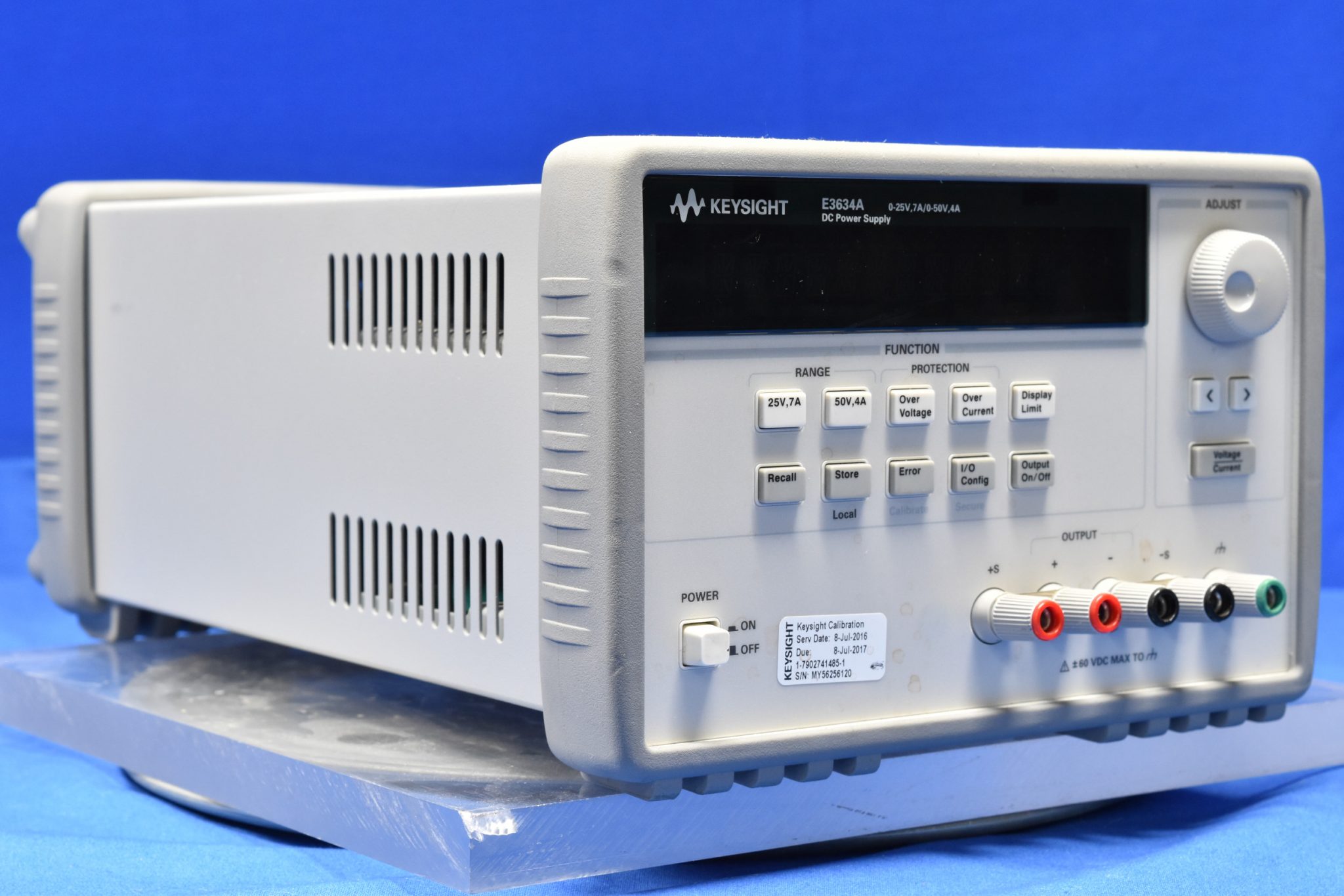 Keysight E3634A 200W Power Supply, 25V, 7A or 50V, 4A | Silicon Valley ...