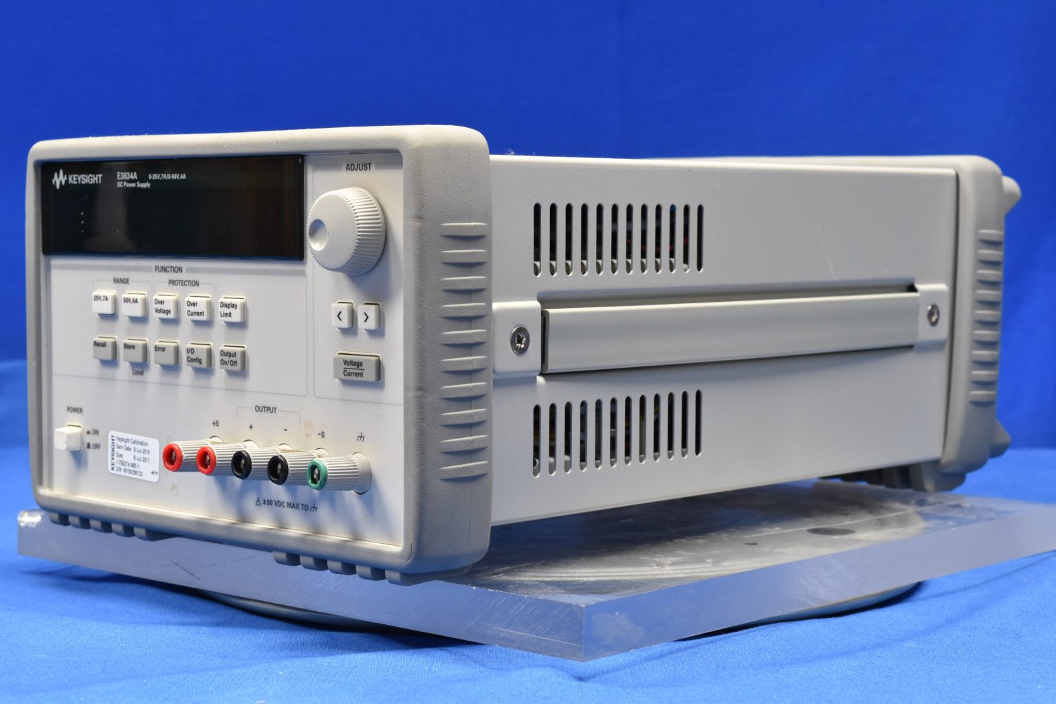 Keysight E3634A 200W Power Supply, 25V, 7A or 50V, 4A | Silicon Valley ...